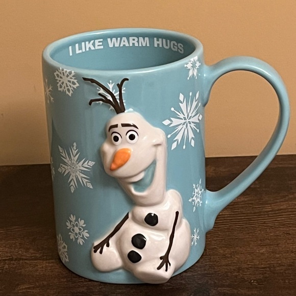 Disney | Dining | Disney Parks Frozen 3dblue Olaf Mug Blue Olaf Coffee ...